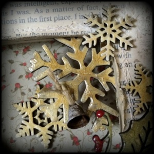 Snowflake Wood Shape style 2 for altered art and craft projects